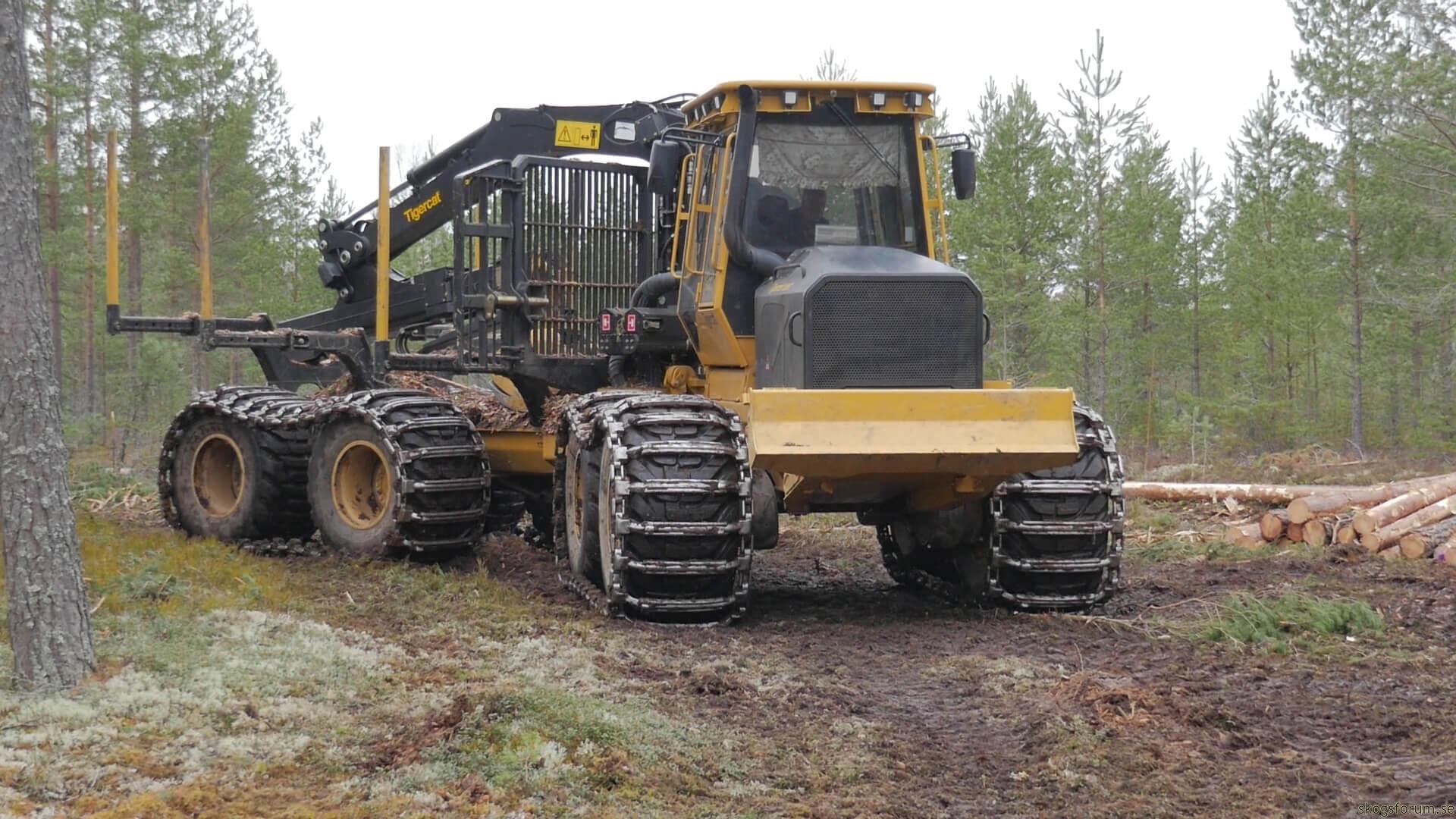 Tigercat 1085C - The Big Forwarder From Canada - NordicWoodJournal