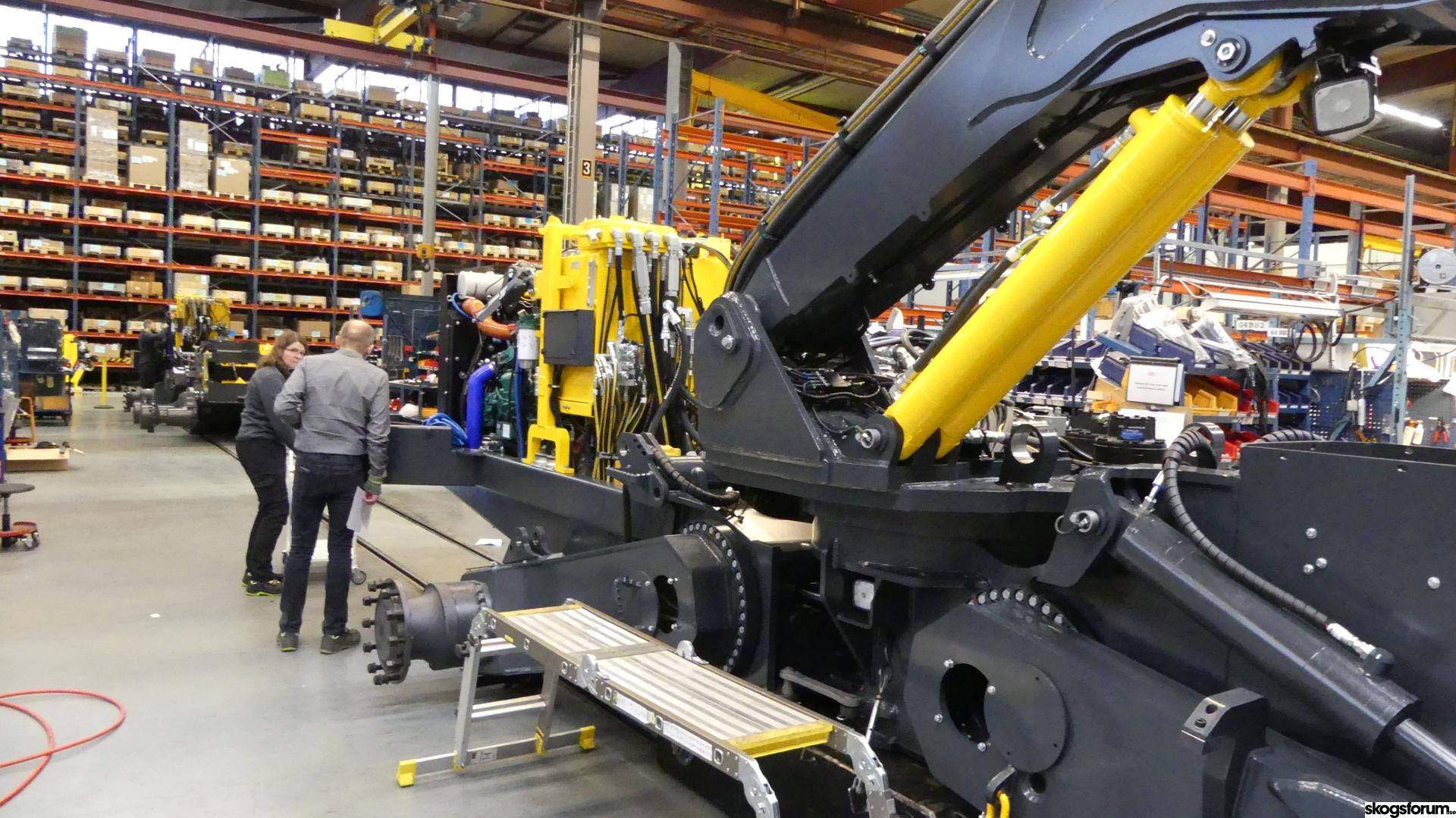 Eco Log builds harvesters – on historic grounds - NordicWoodJournal