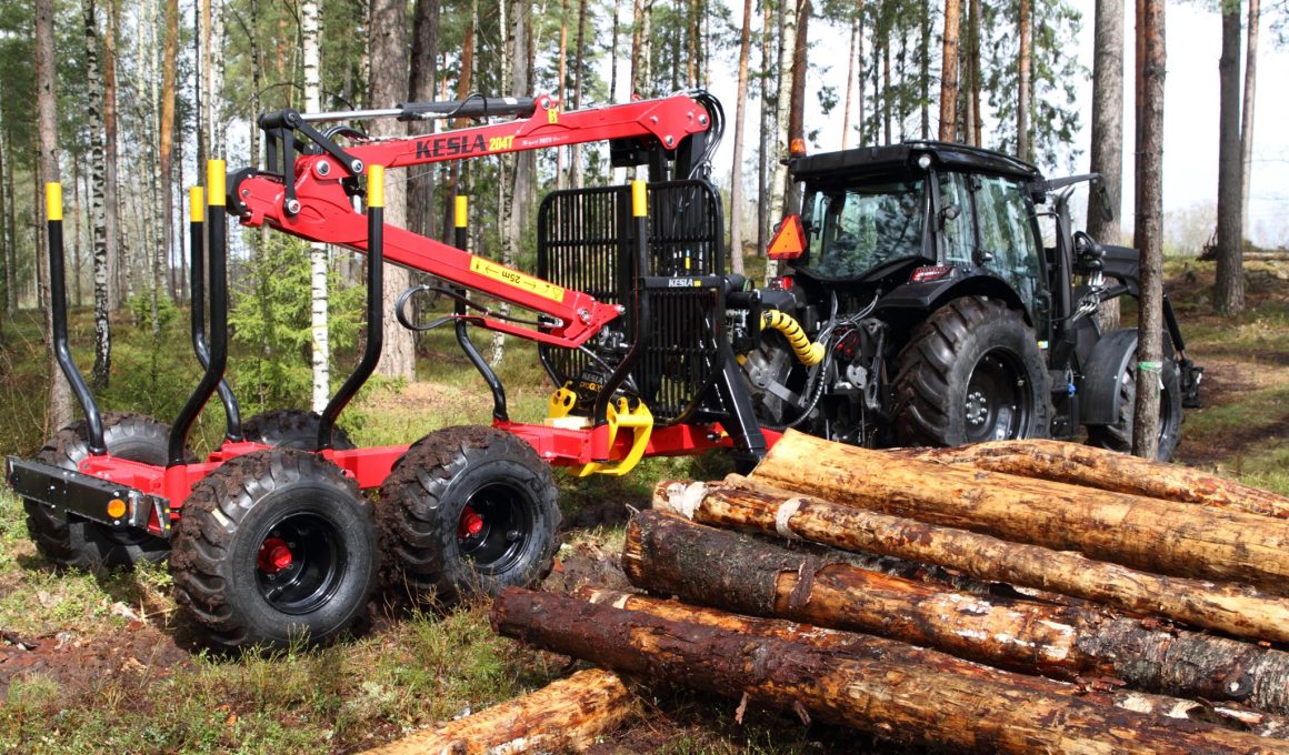 Tree farmer equipment #3 – log trailers and grapple loaders ...