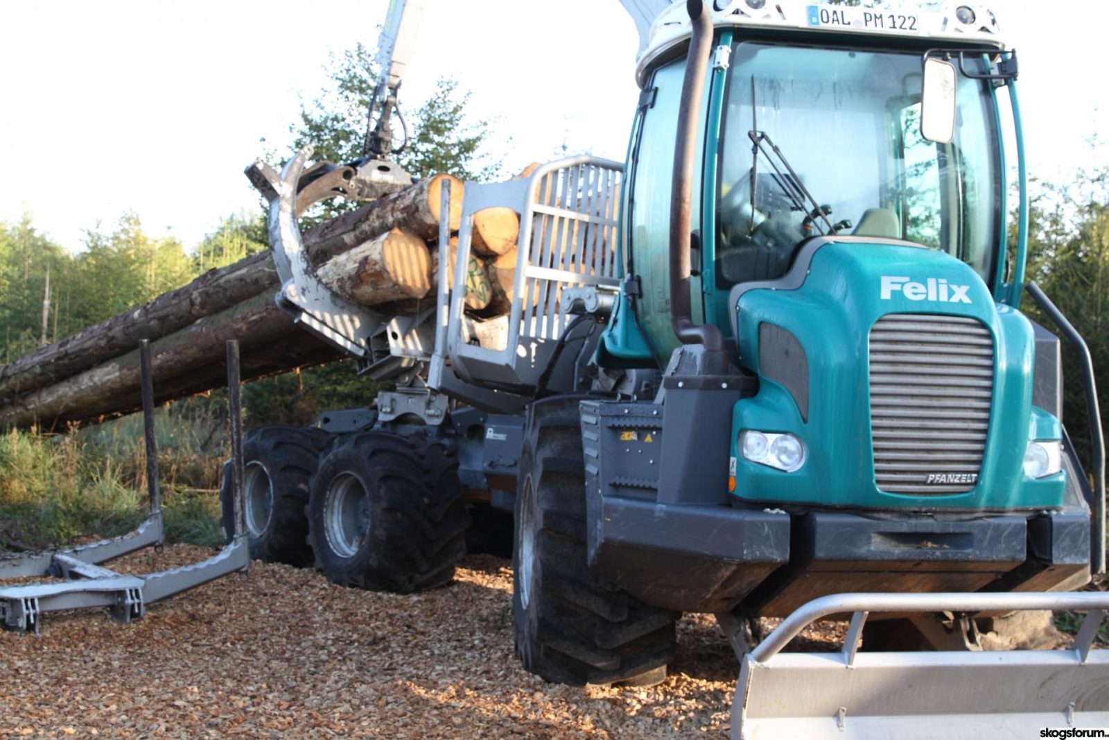 German forestry machines - NordicWoodJournal