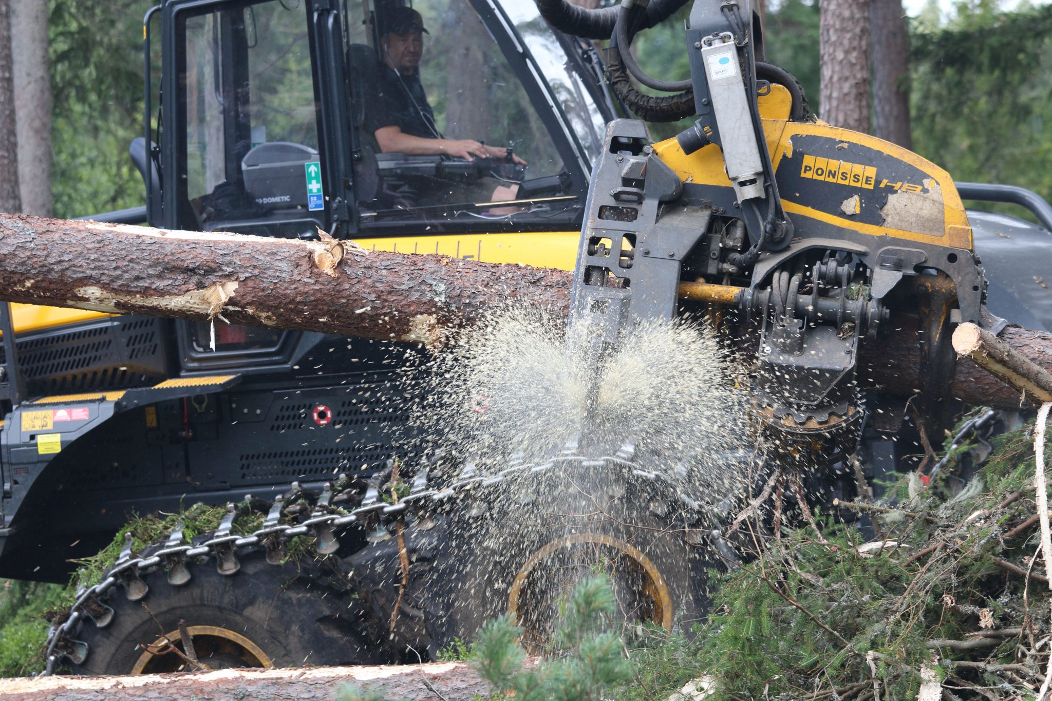 Ponsse Bear harvester - NordicWoodJournal