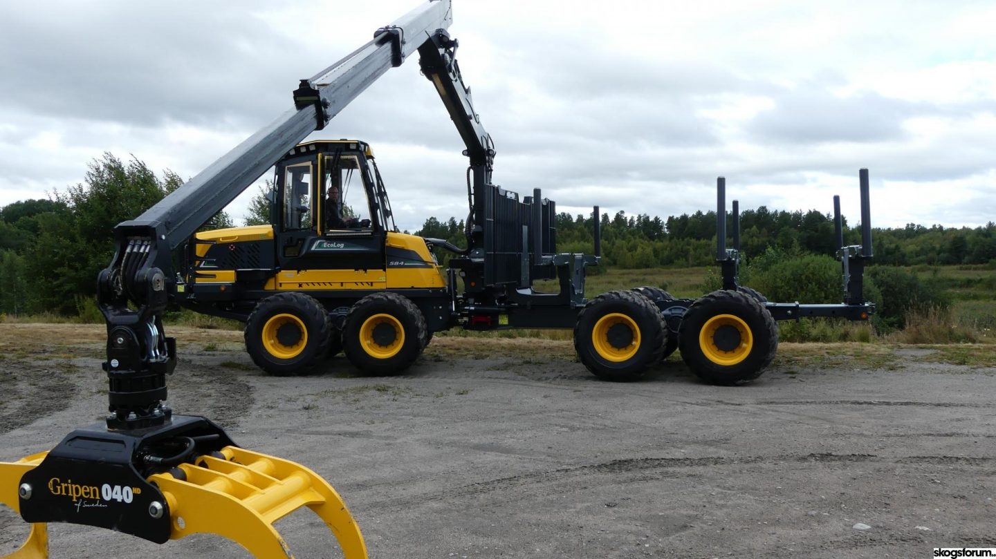 EcoLog 584F – A new 16-ton forwarder - NordicWoodJournal