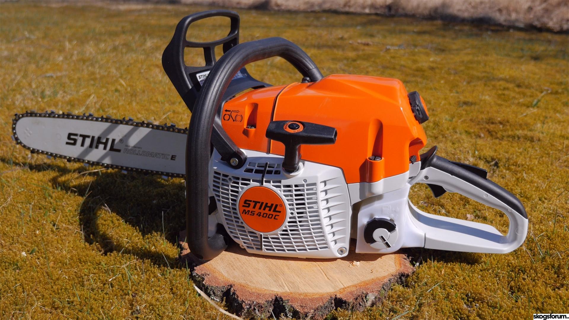 Stihl MS 400 C – Test! - NordicWoodJournal