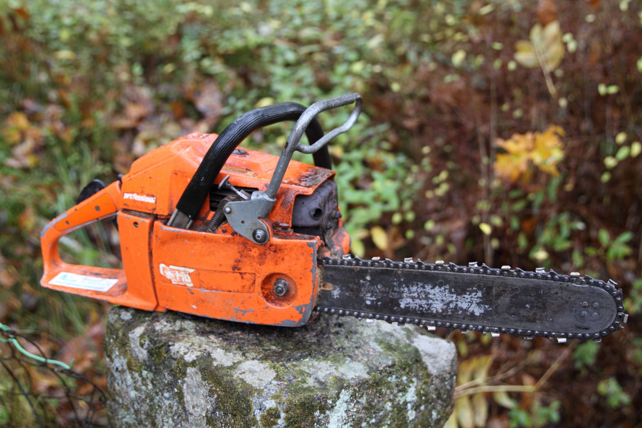 Old chainsaws are like old friends - NordicWoodJournal