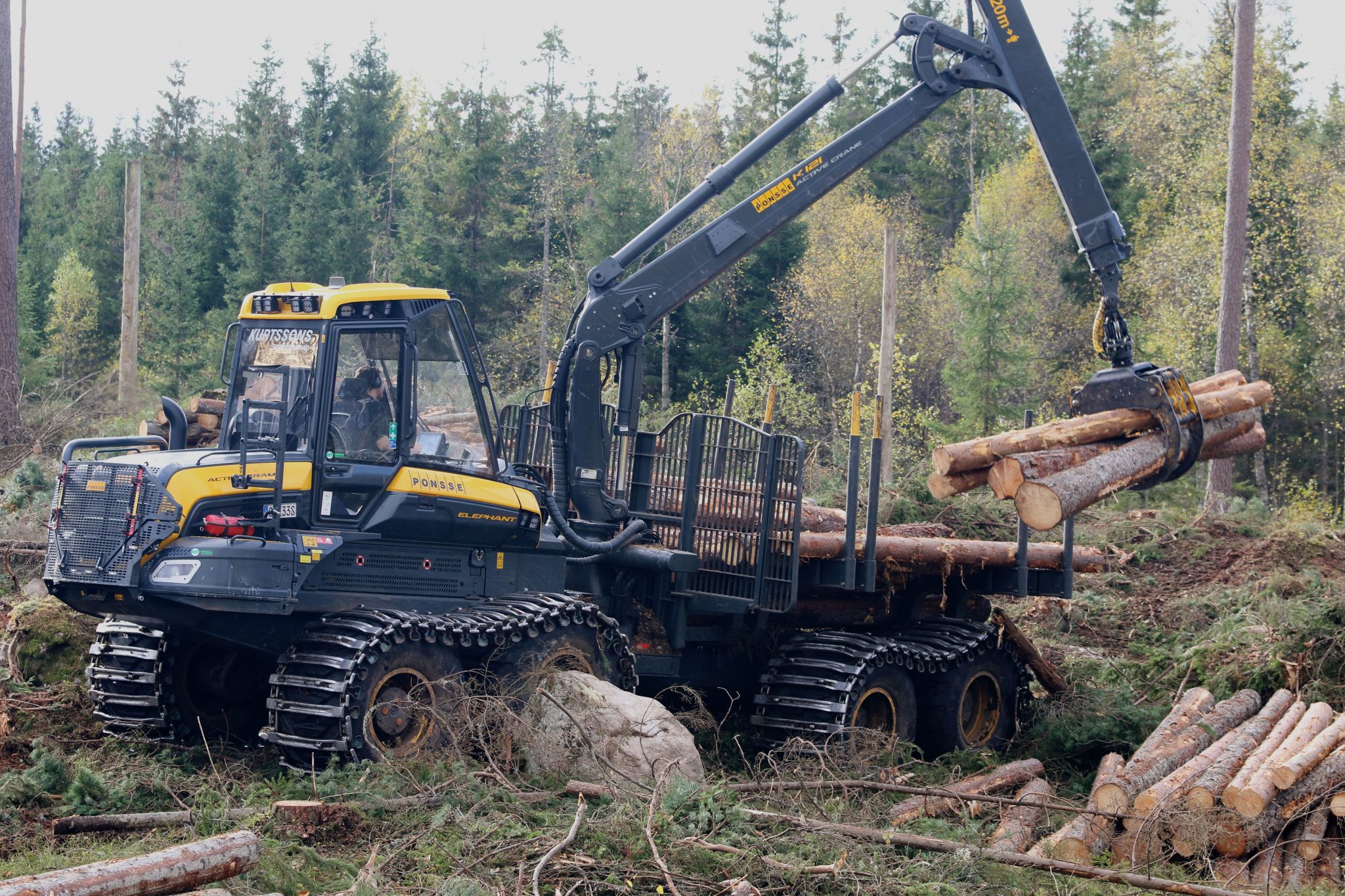 Ponsse Elephant – The Finnish workhorse - NordicWoodJournal