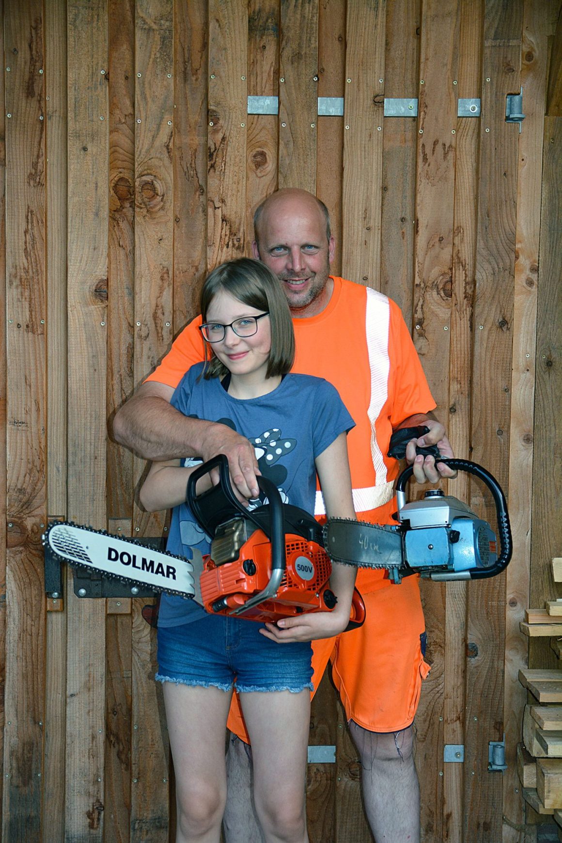 Chainsaw collectors evening – men are nothing but big boys ...