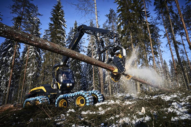 Ponsse launches a new Scorpion harvester range - NordicWoodJournal