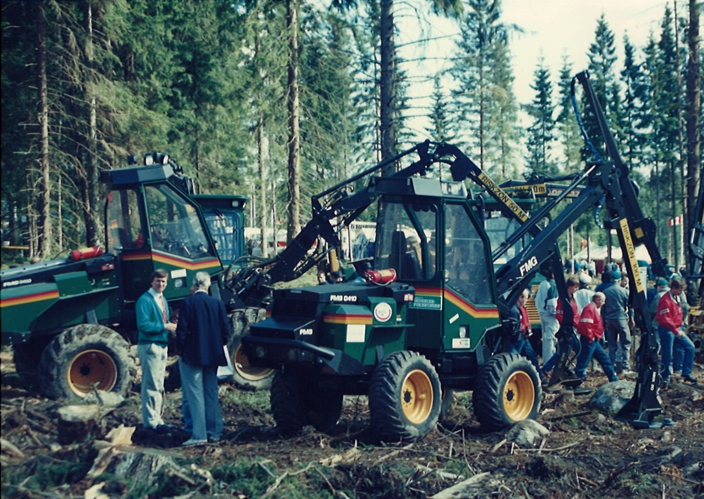 Rottne H8 harvester in second thinning - NordicWoodJournal