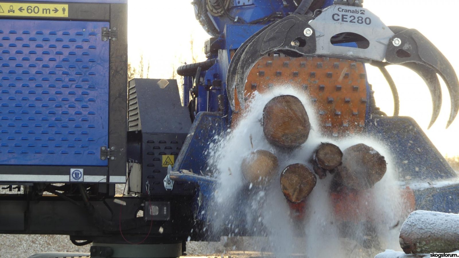 Bruks – mobile chippers demo - NordicWoodJournal