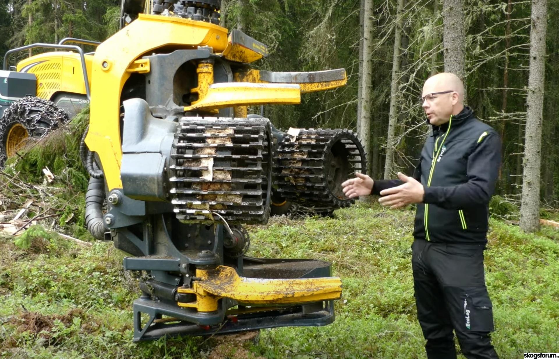Eco Log launches new harvester head - NordicWoodJournal