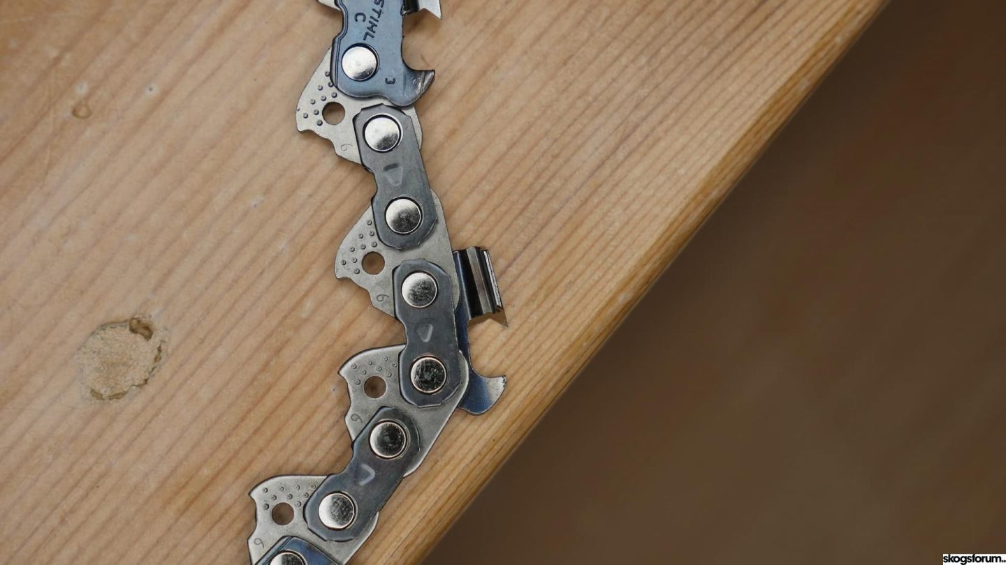 Testing the Rapid Hexa Saw chain by Stihl - NordicWoodJournal