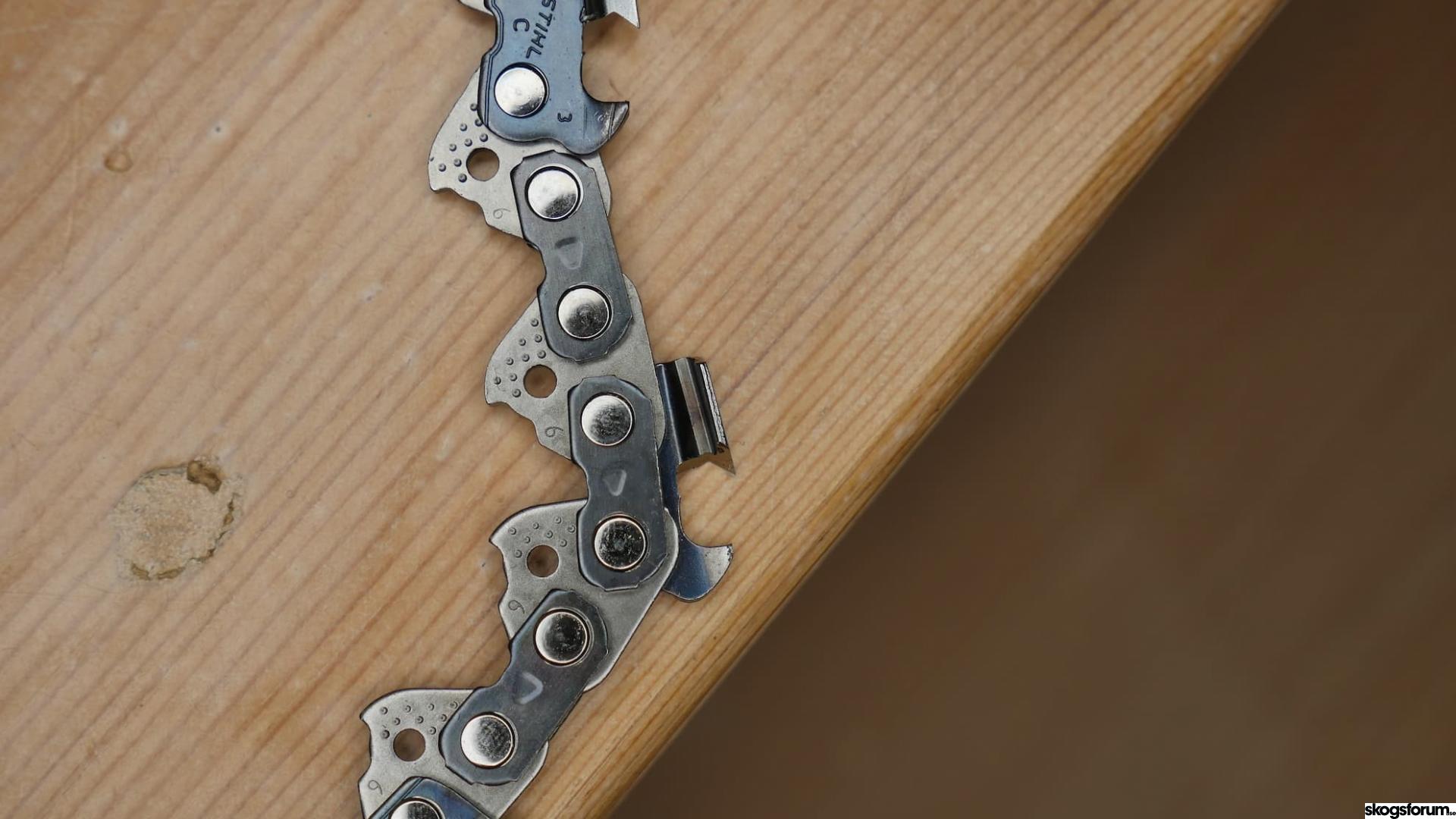 Testing the Rapid Hexa Saw chain by Stihl - NordicWoodJournal