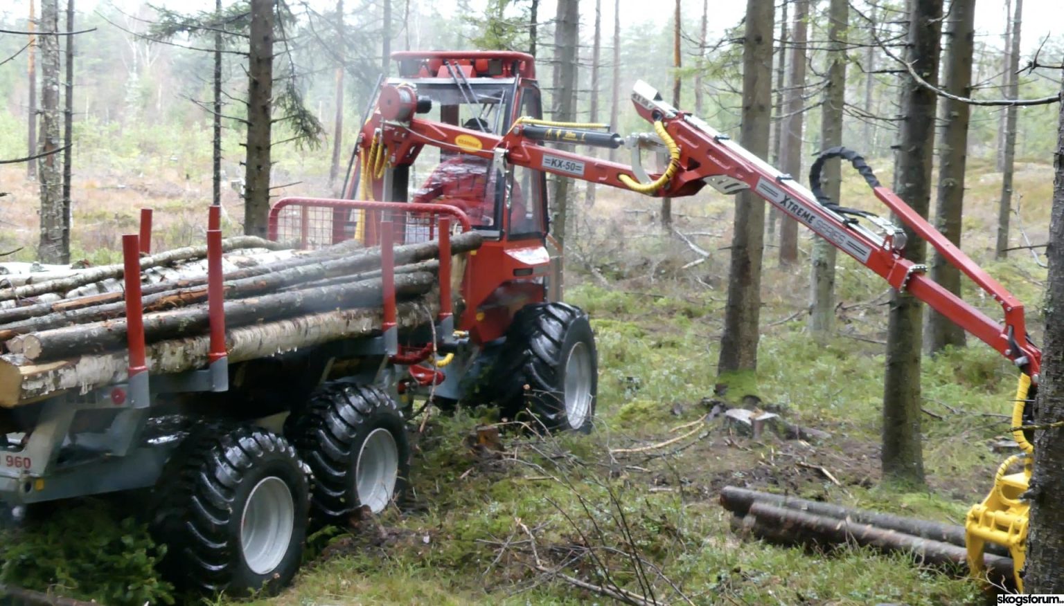 Kranman 960 – a new forwarder from Swedish Kranman - NordicWoodJournal