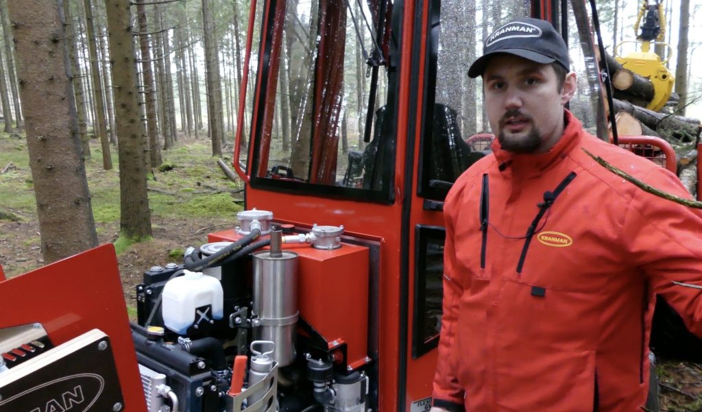 Kranman 960 – a new forwarder from Swedish Kranman - NordicWoodJournal