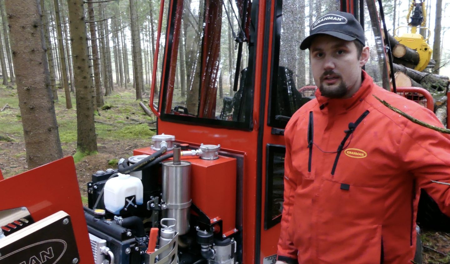 Kranman 960 – a new forwarder from Swedish Kranman - NordicWoodJournal