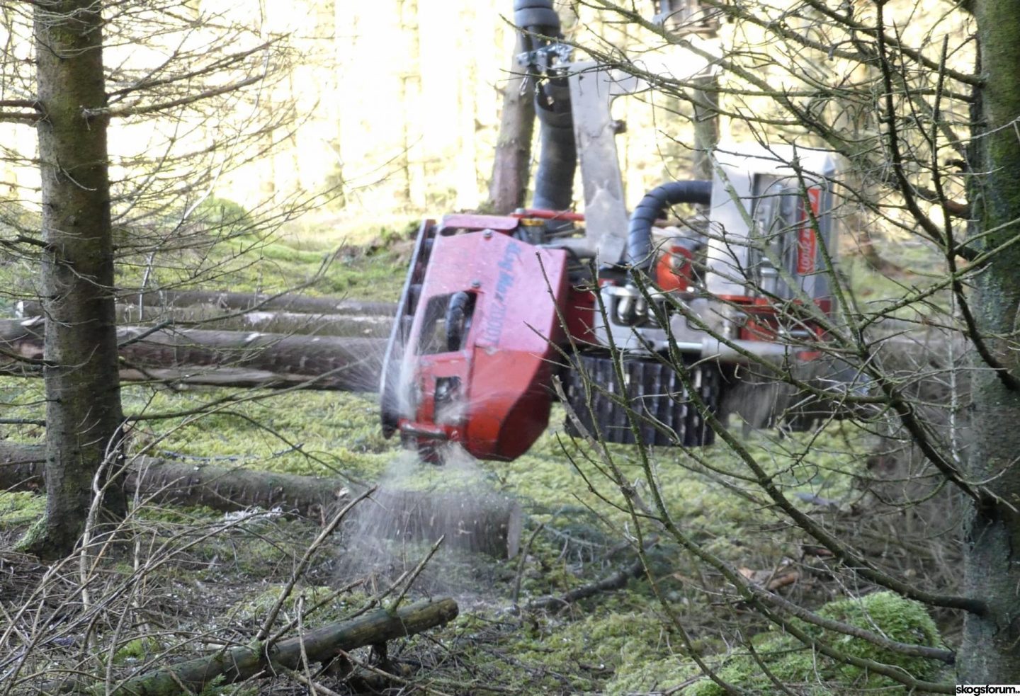 Log Max 2000T – New harvester head for small harvesters - NordicWoodJournal
