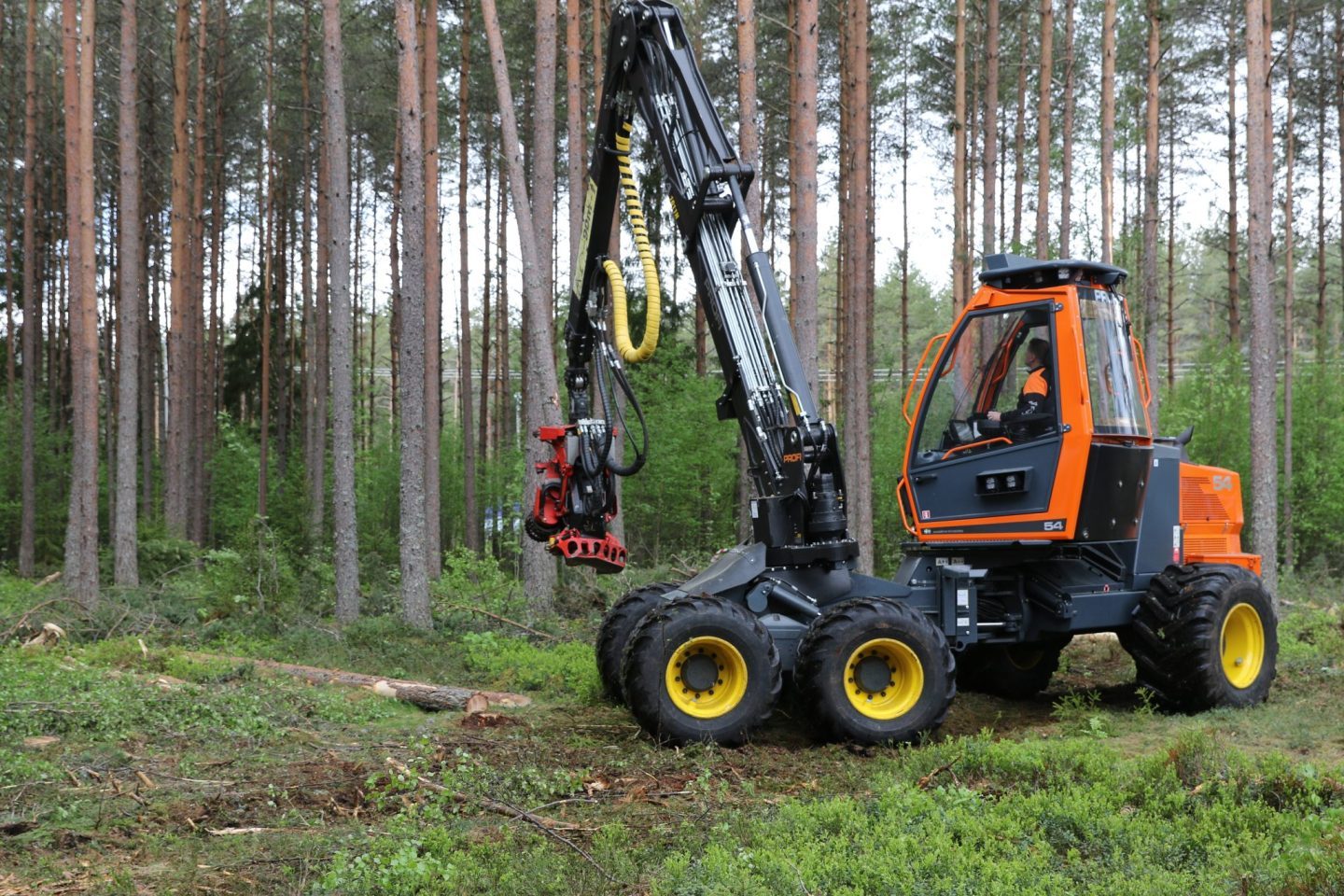 Large machines at Elmia Wood - NordicWoodJournal