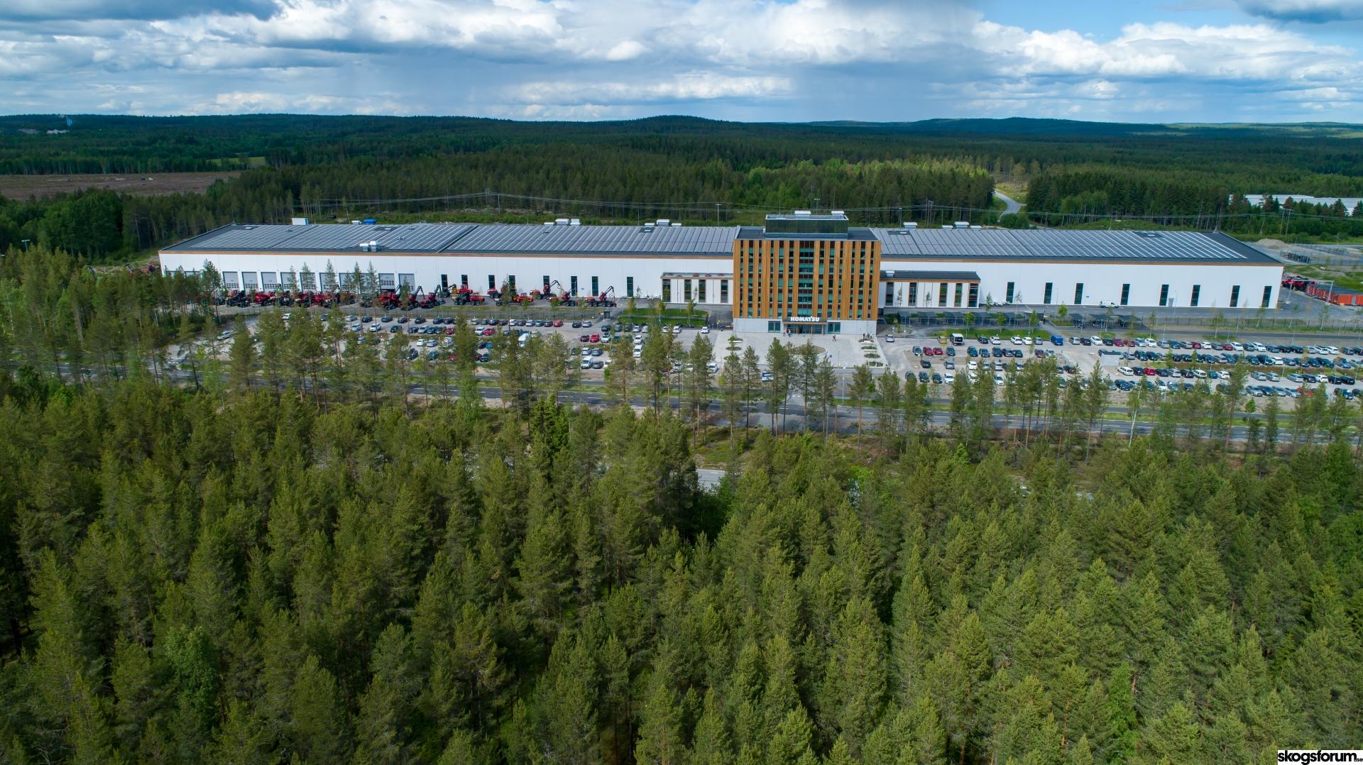 Inside Komatsu Forest’s new factory - NordicWoodJournal