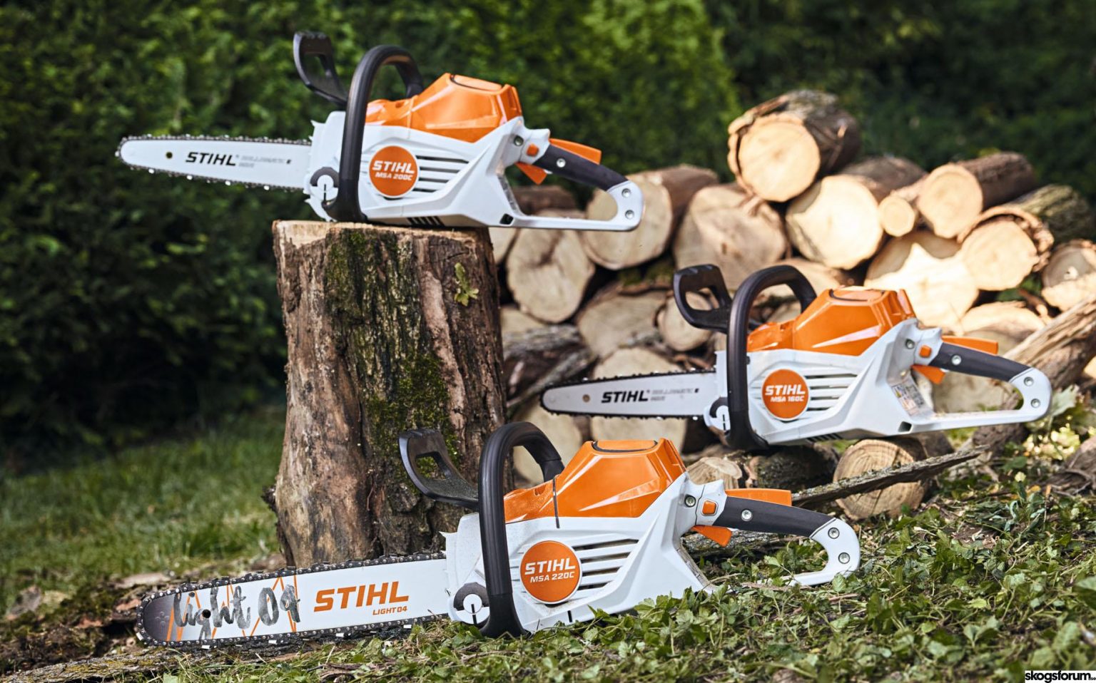 Updated battery saws and security equipment from Stihl - NordicWoodJournal