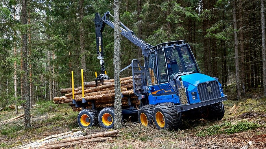 Rottne Crane tip control – now also on forwarder - NordicWoodJournal