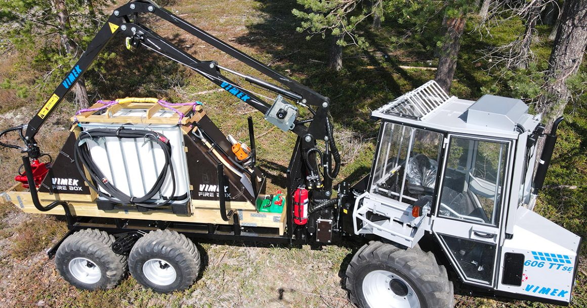 Firefighting – a new market for forest machine dealers - NordicWoodJournal
